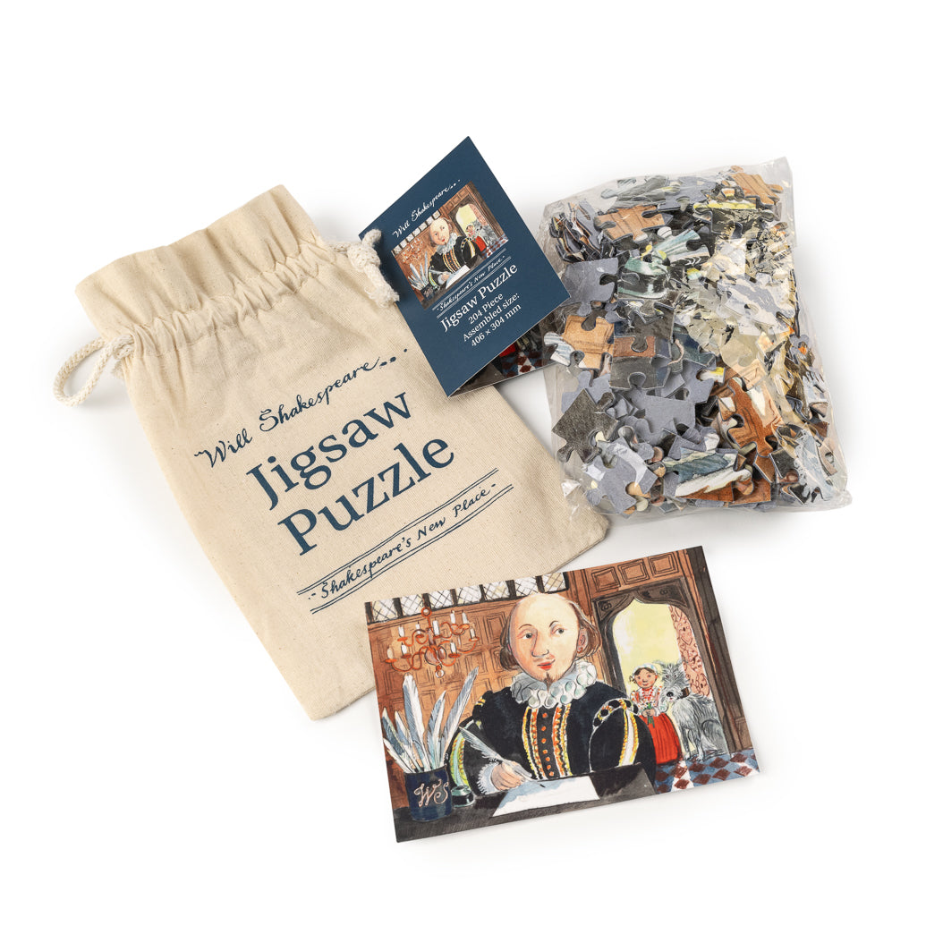 Shakespeare's New Place Jigsaw Puzzle – Shakespeare Shop