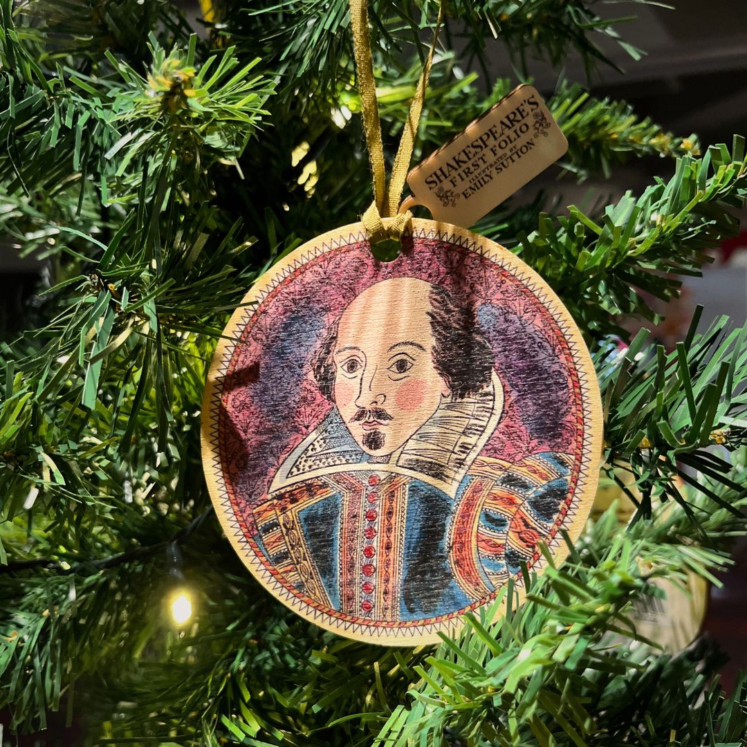 Emily Sutton Shakespeare Wooden Decoration – Shakespeare Shop