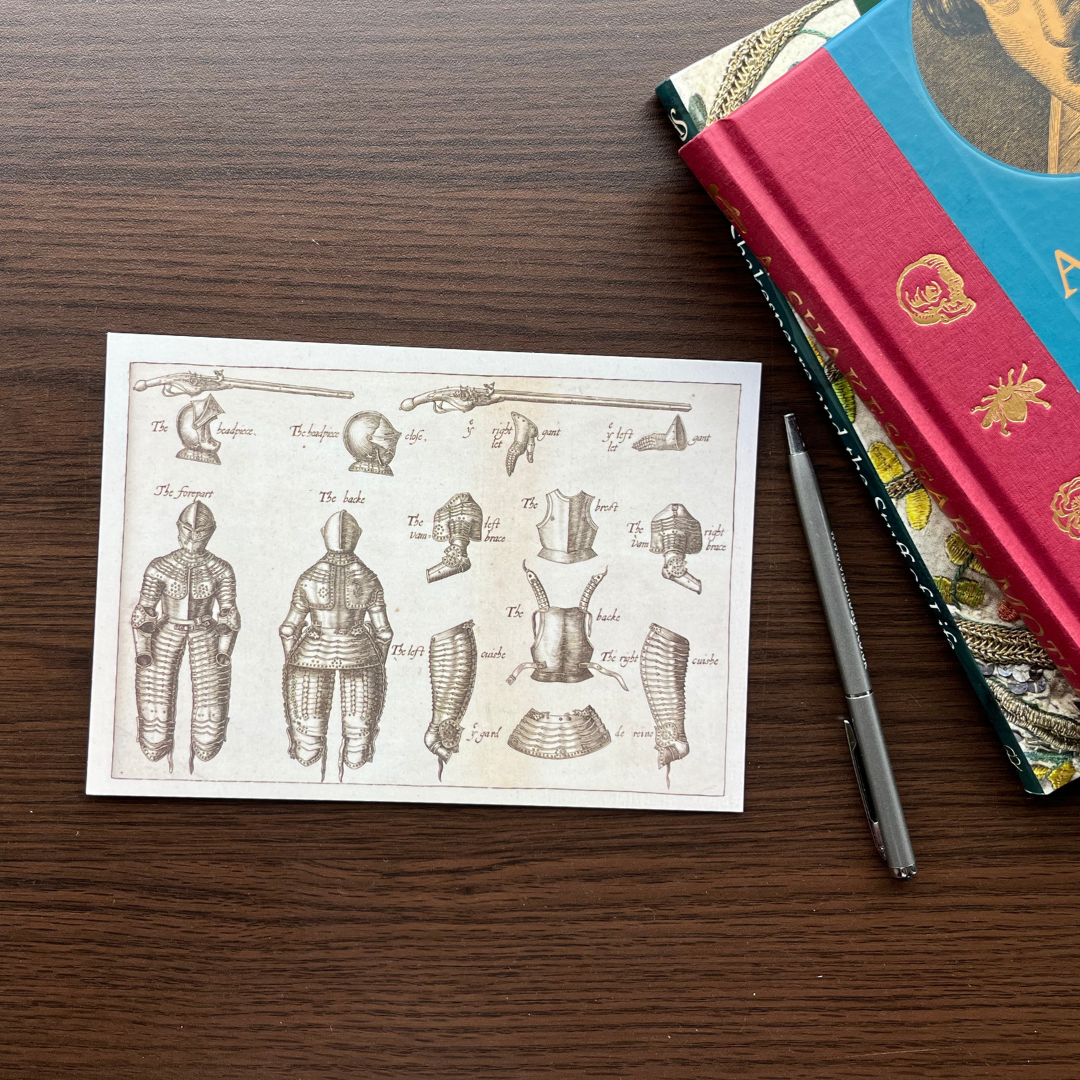 Postcard Armour – Shakespeare Shop