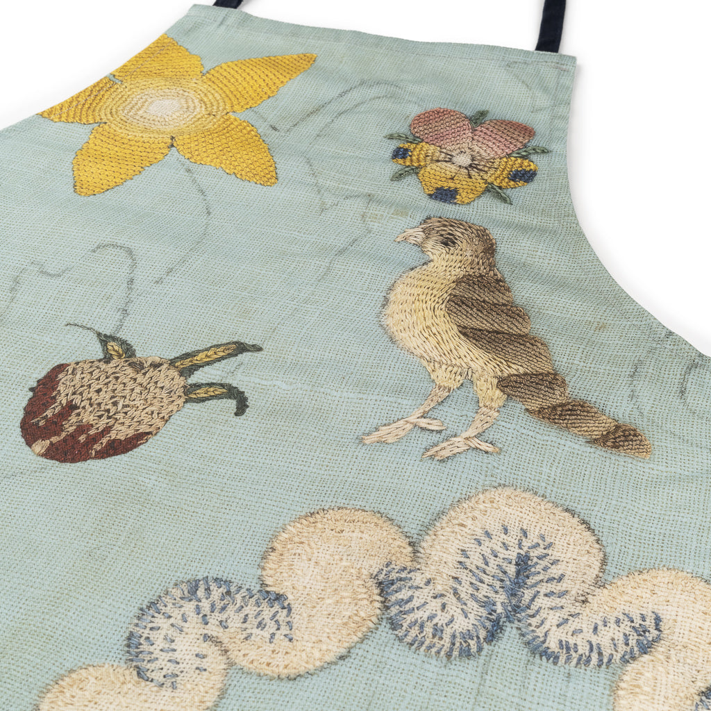 Embroidered Cap Apron – Shakespeare Shop