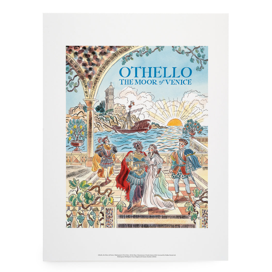 Emily Sutton Shakespeare Print Othello – Shakespeare Shop