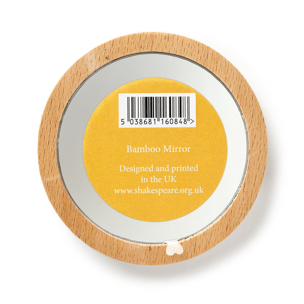 Shakespeare's Words Pocket Mirror In the holiday time – Shakespeare Shop
