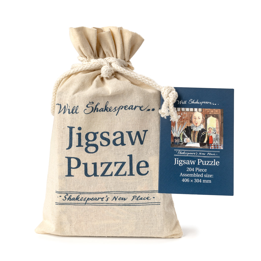 Shakespeare's New Place Jigsaw Puzzle – Shakespeare Shop