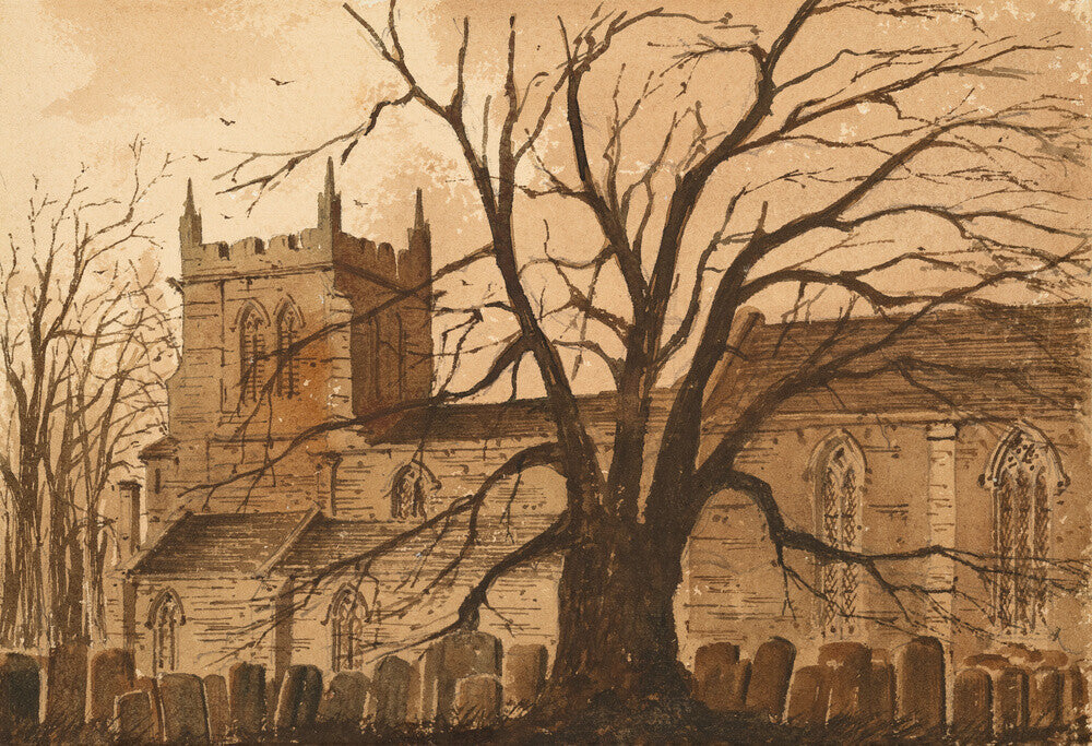 Snitterfield Church by Paul Braddon – Shakespeare Shop