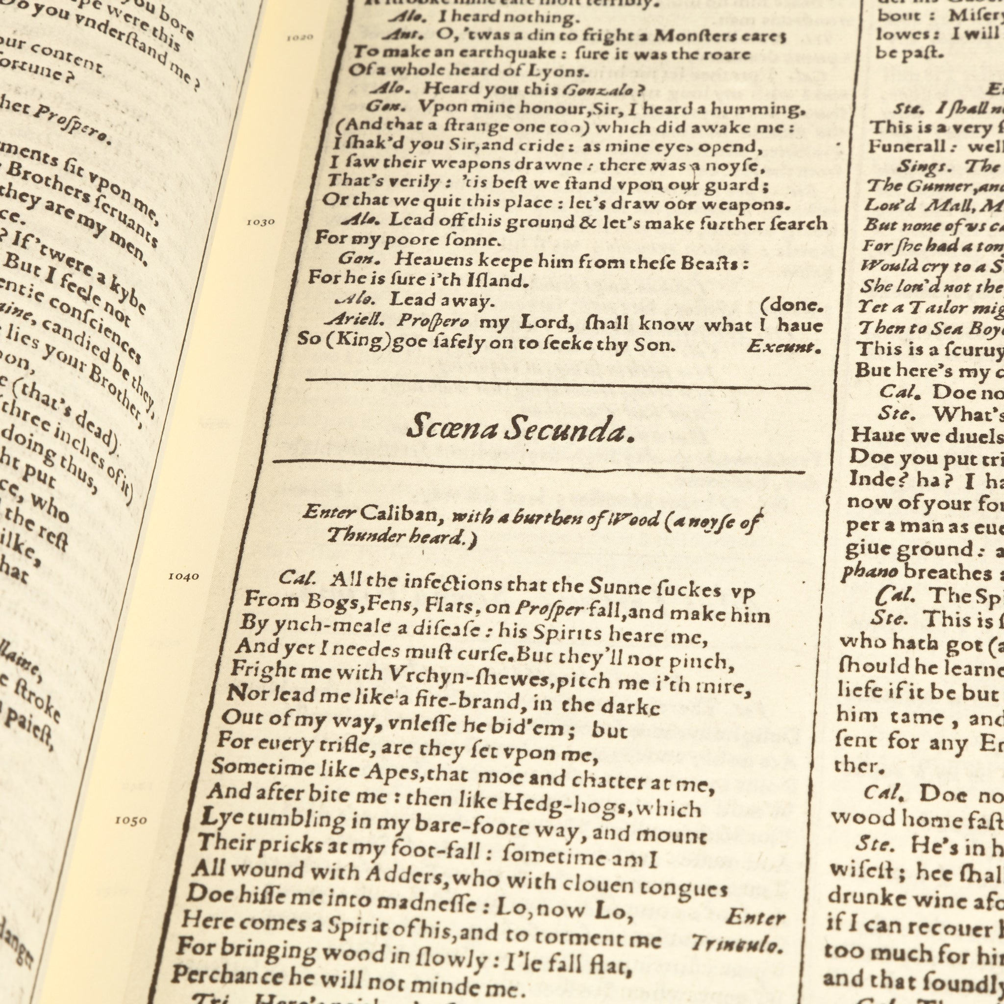first folio facsimile