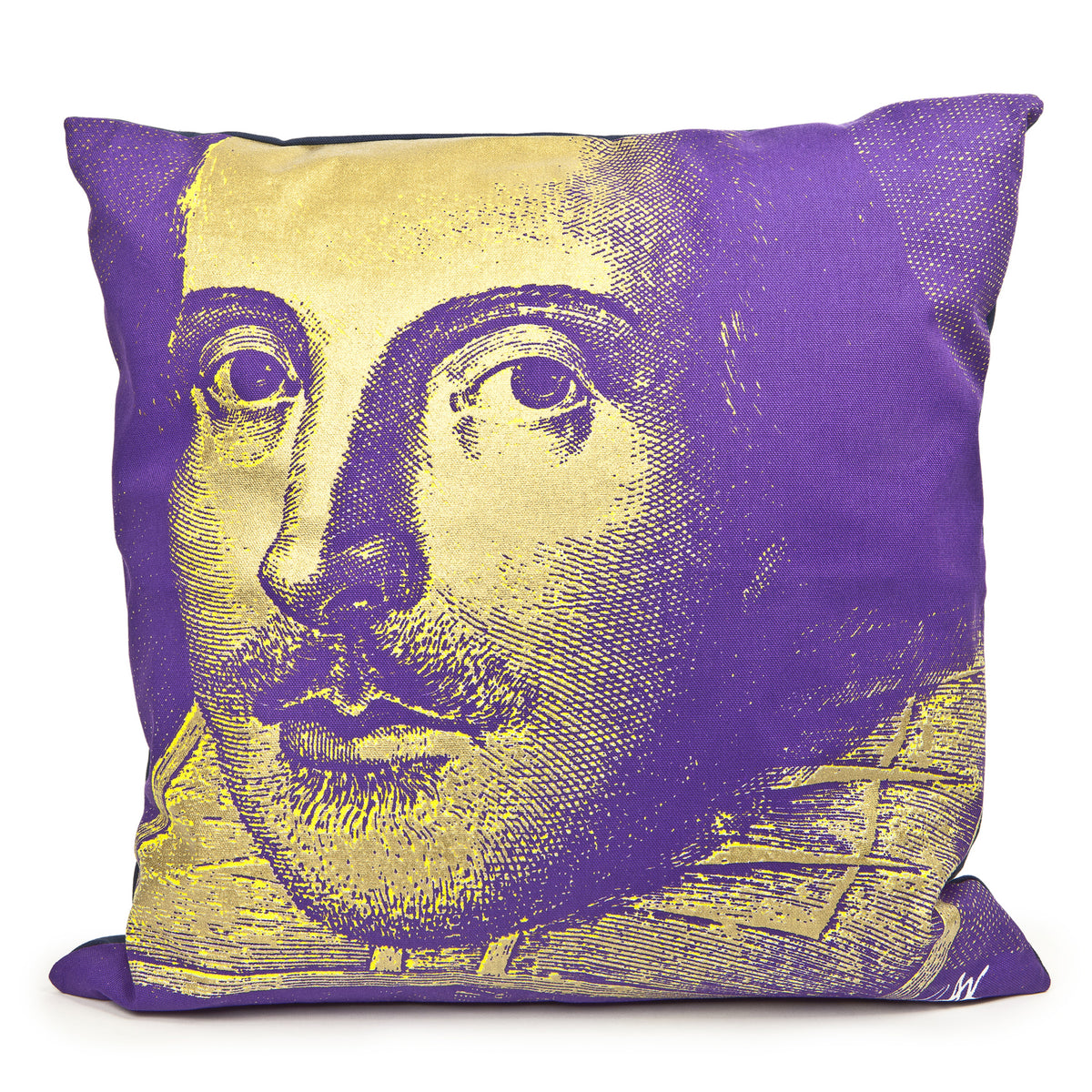 Steve Kaufman Shakespeare Cushion – Shakespeare Shop