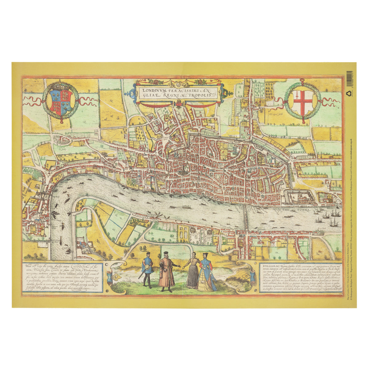 Poster London Map – Shakespeare Shop
